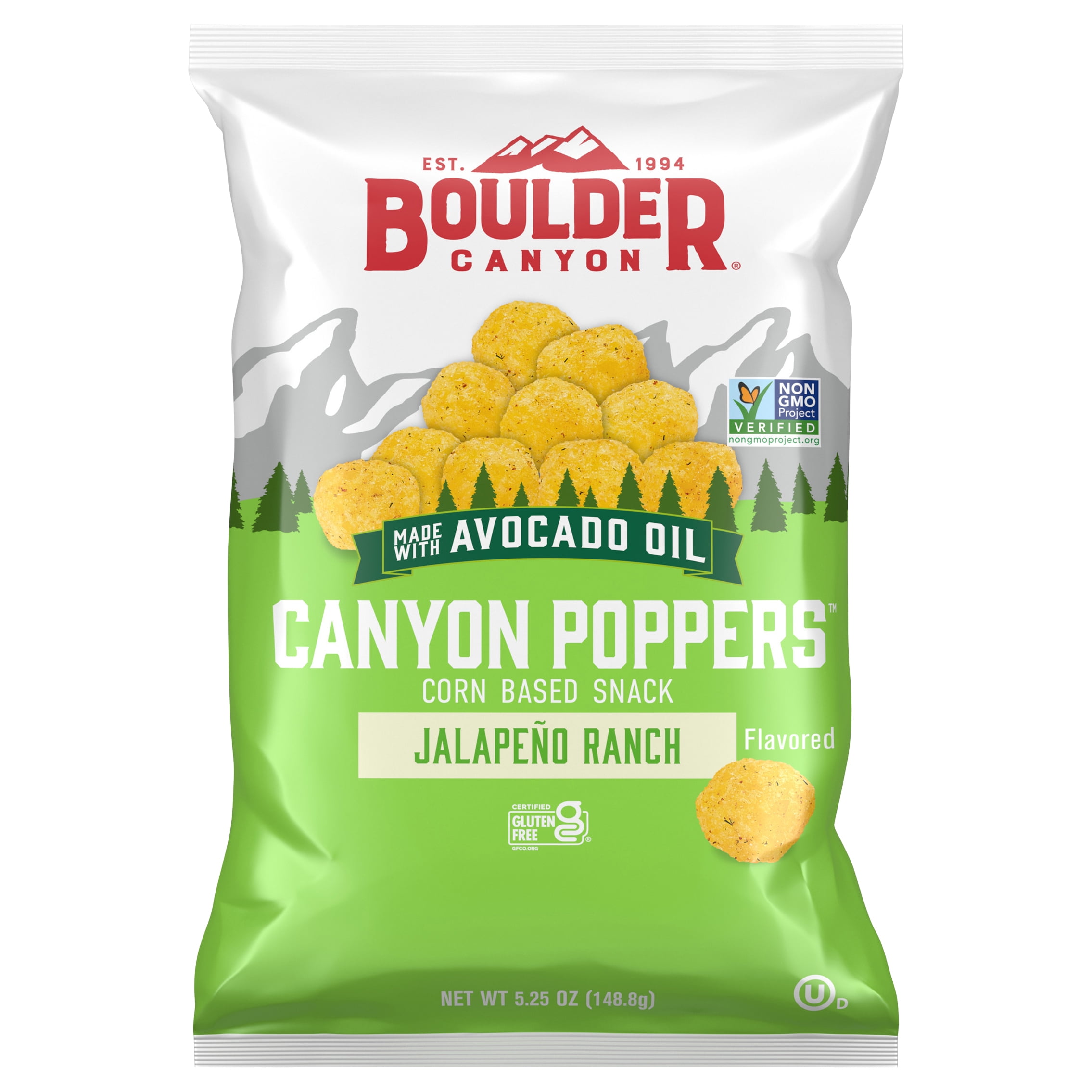 Boulder Canyon Jalapeno Ranch Canyon Poppers, 5.25oz Bag - Walmart.com