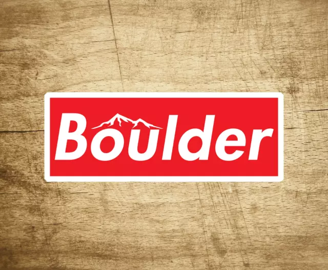 Boulder Colorado Decal Sticker Hiking Outdoors Nature Phone Decal Water ...