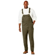 Men's 100% Cotton Rigid Denim Bib Overall - Walmart.com