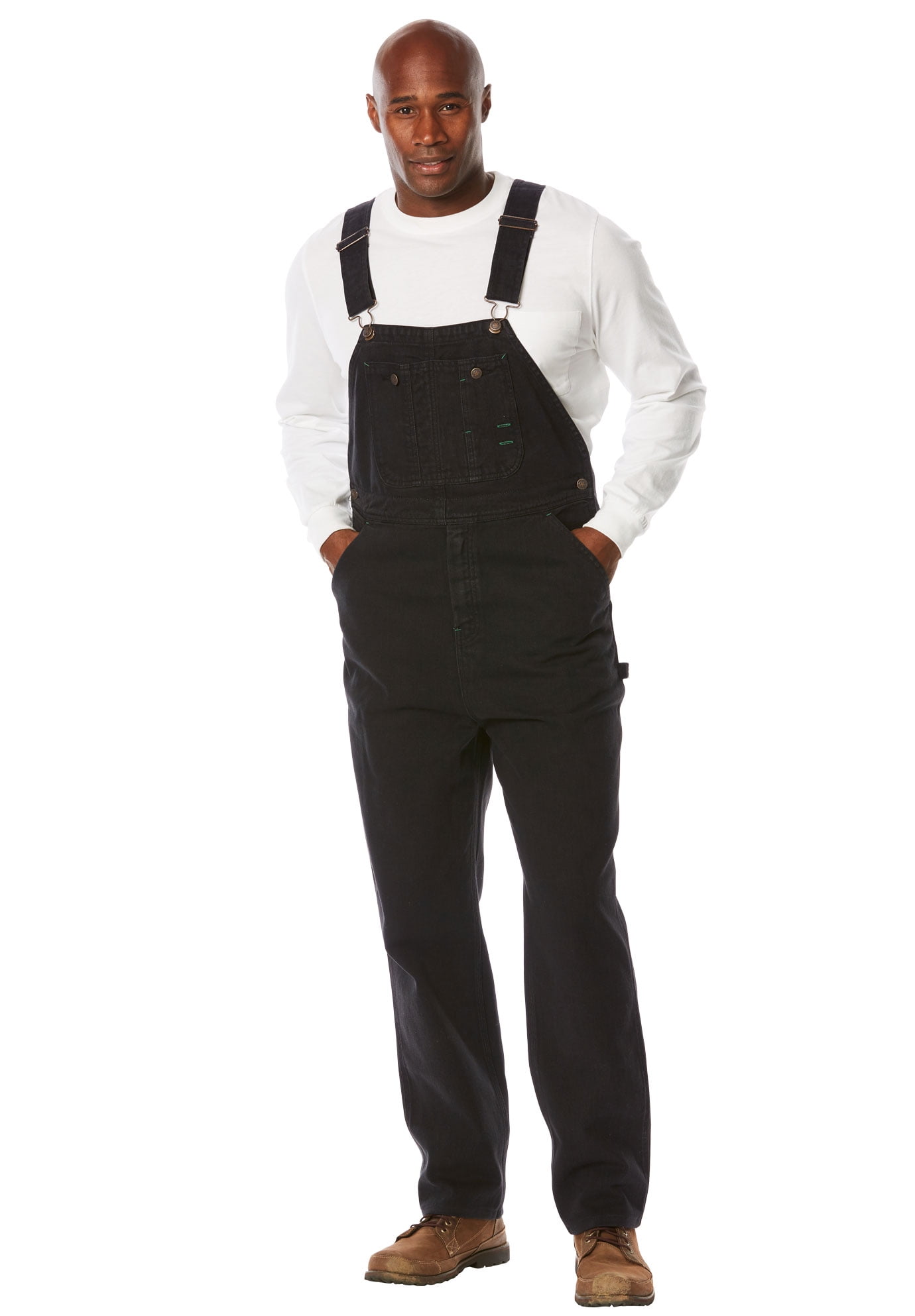 Boulder Creek by KingSize Men's Big & Tall Denim Overalls - 70 40 ...