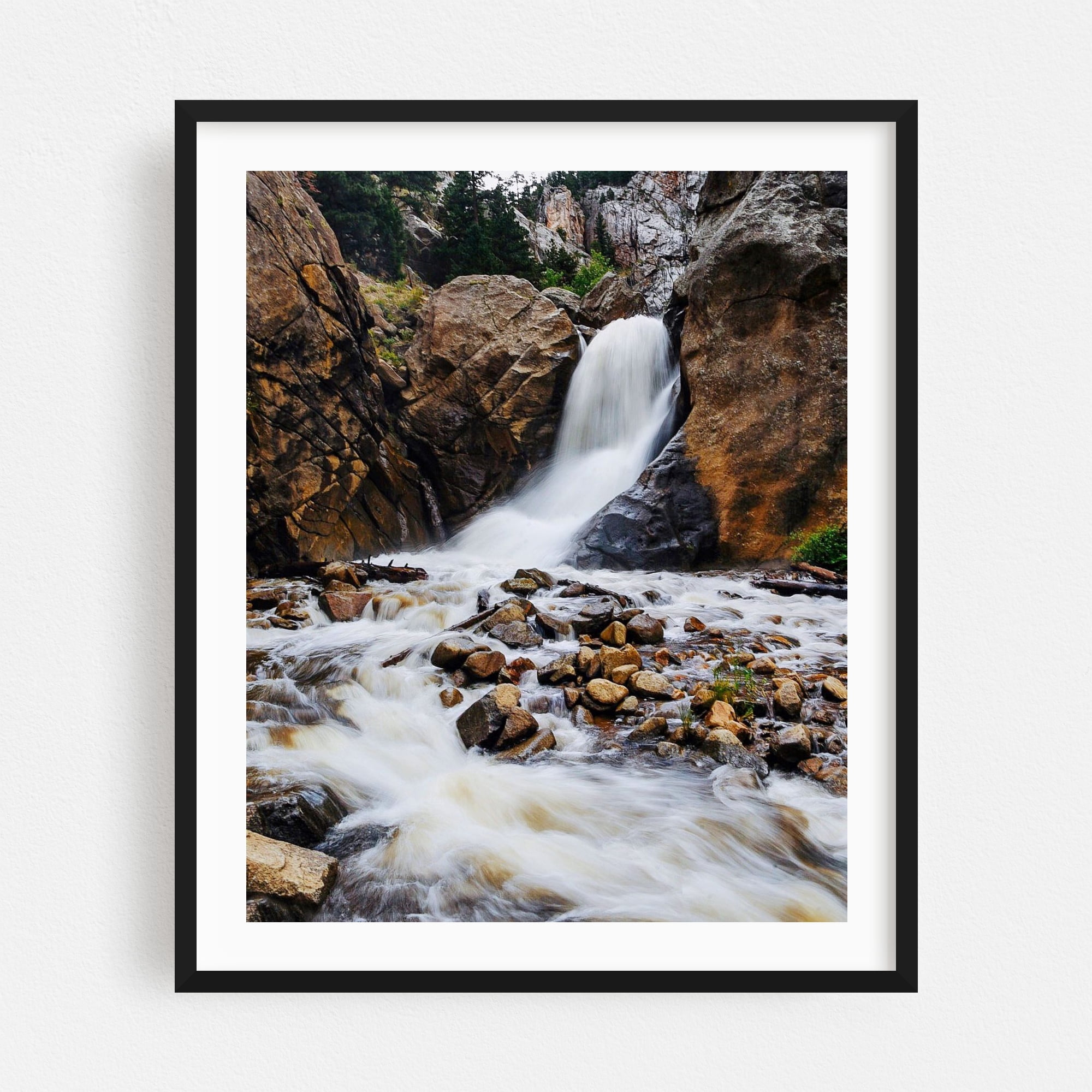 Boulder Falls - Boulder Colorado Photography Waterfall Nature Landscape ...