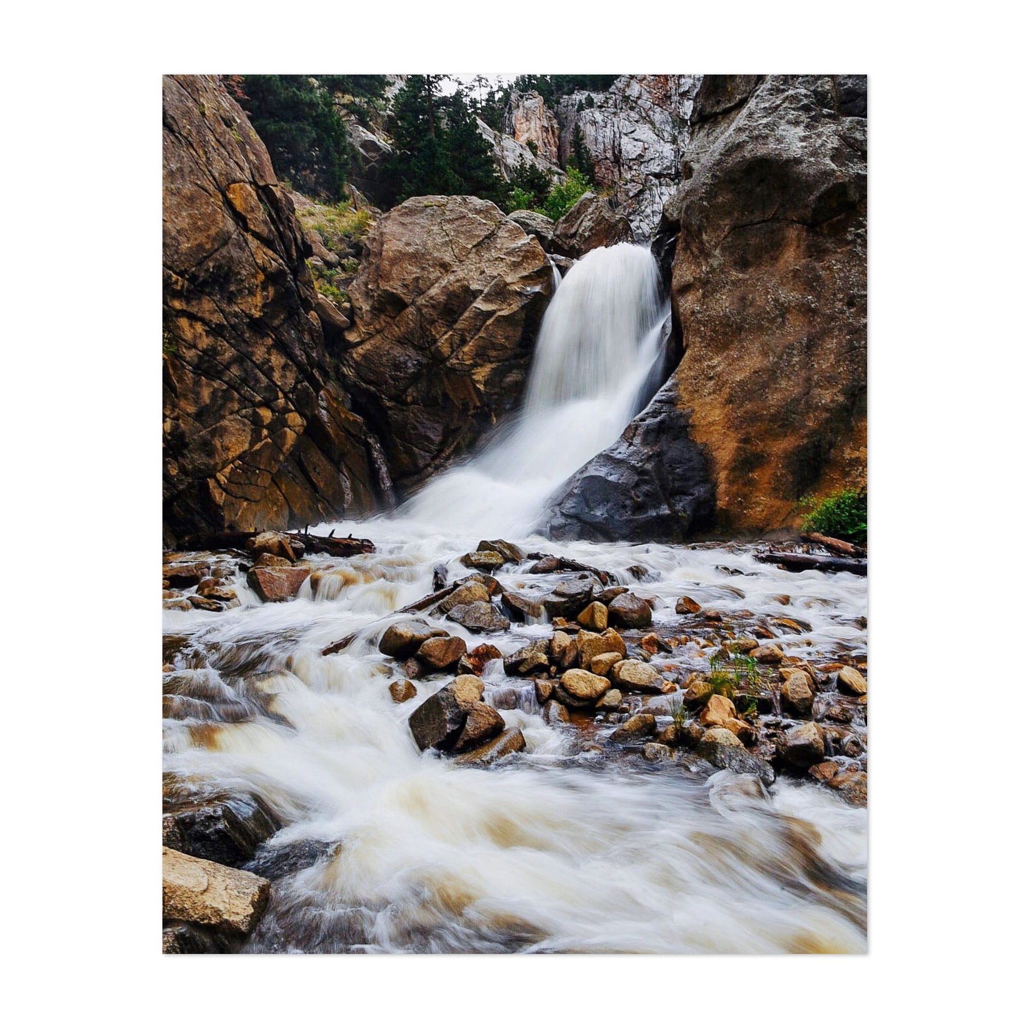 Boulder Falls - Boulder Colorado Photography Waterfall Nature Landscape ...