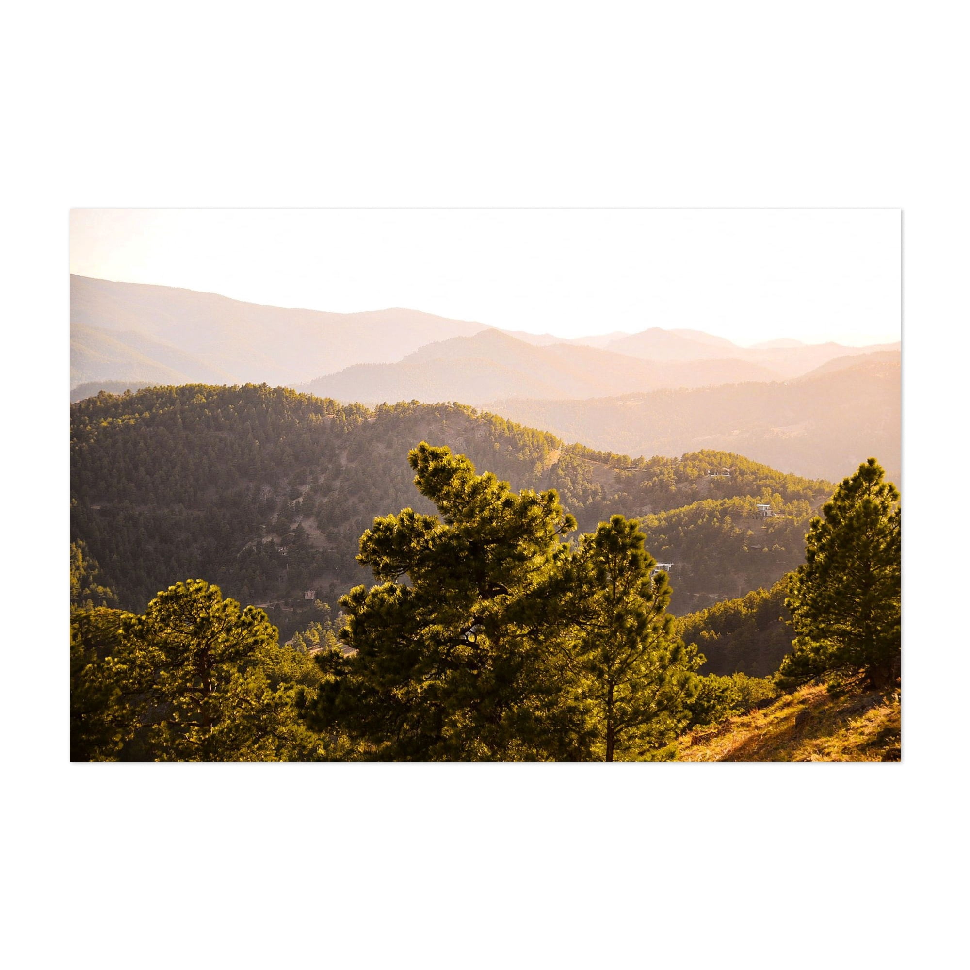 Boulder Hills Sunset - Boulder Colorado Photography Landscape Mountain ...