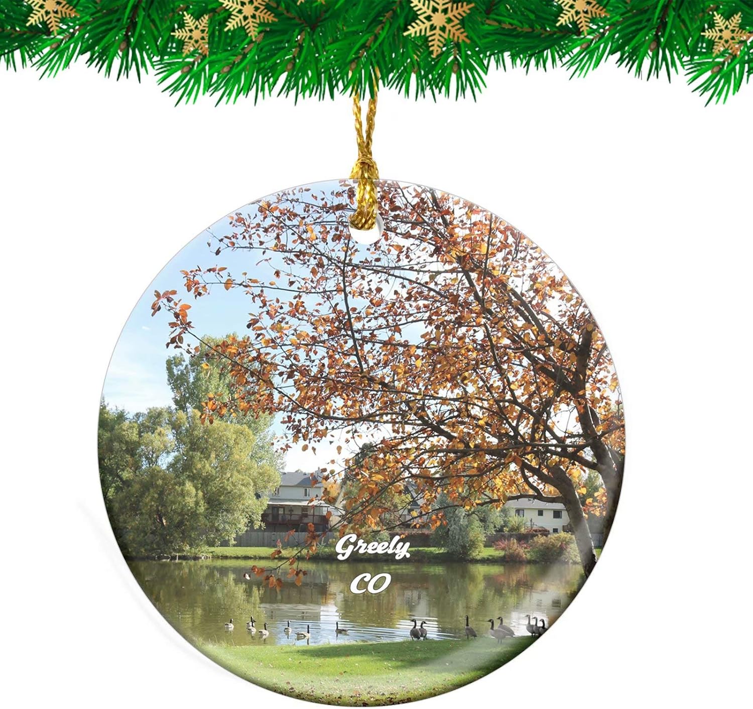 Boulder Mesa Trail Colorado USA Christmas Ornament Travel Souvenir ...