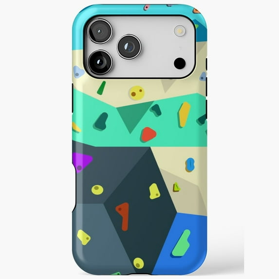 Bouldering Wall Climbing Phone Case for iPhone 11 through 17 Pro Max ...