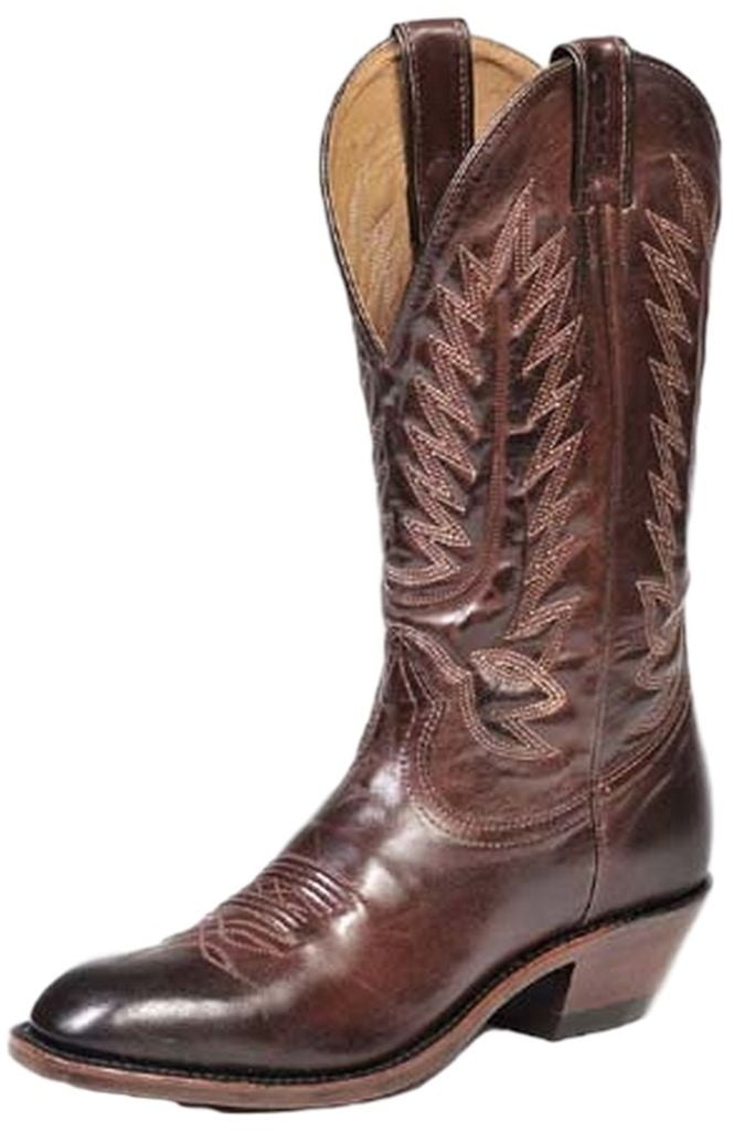 Boulet Western Boots Mens Cowboy Leather Goodyear Ranch Hand Tan 8064 - Walmart.com