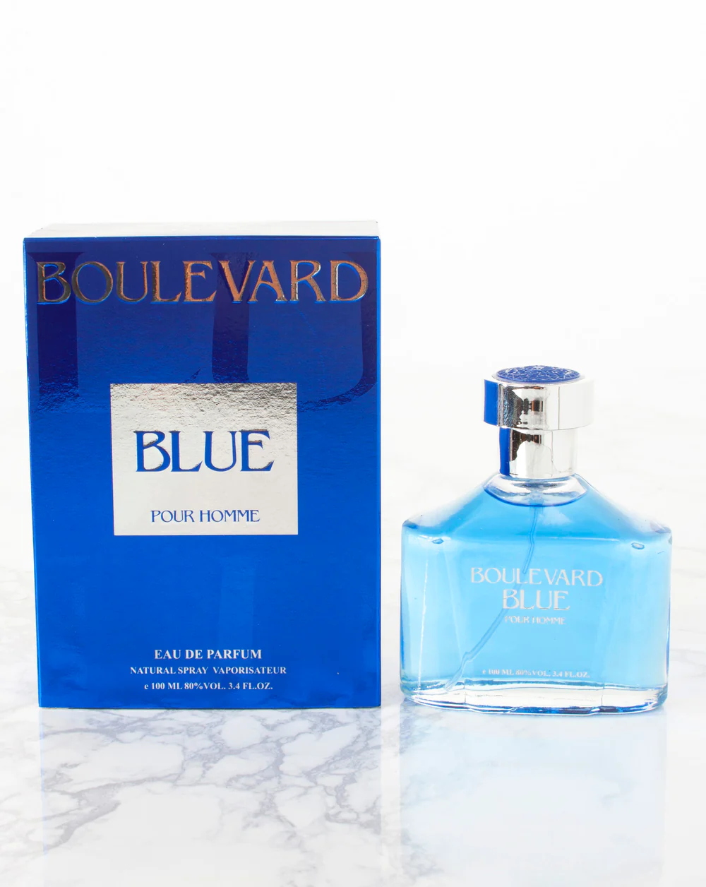Boulevard Blue Men Perfume 100ml / 3.4 Fl Oz Eau De Parfum Vaporisateur ...