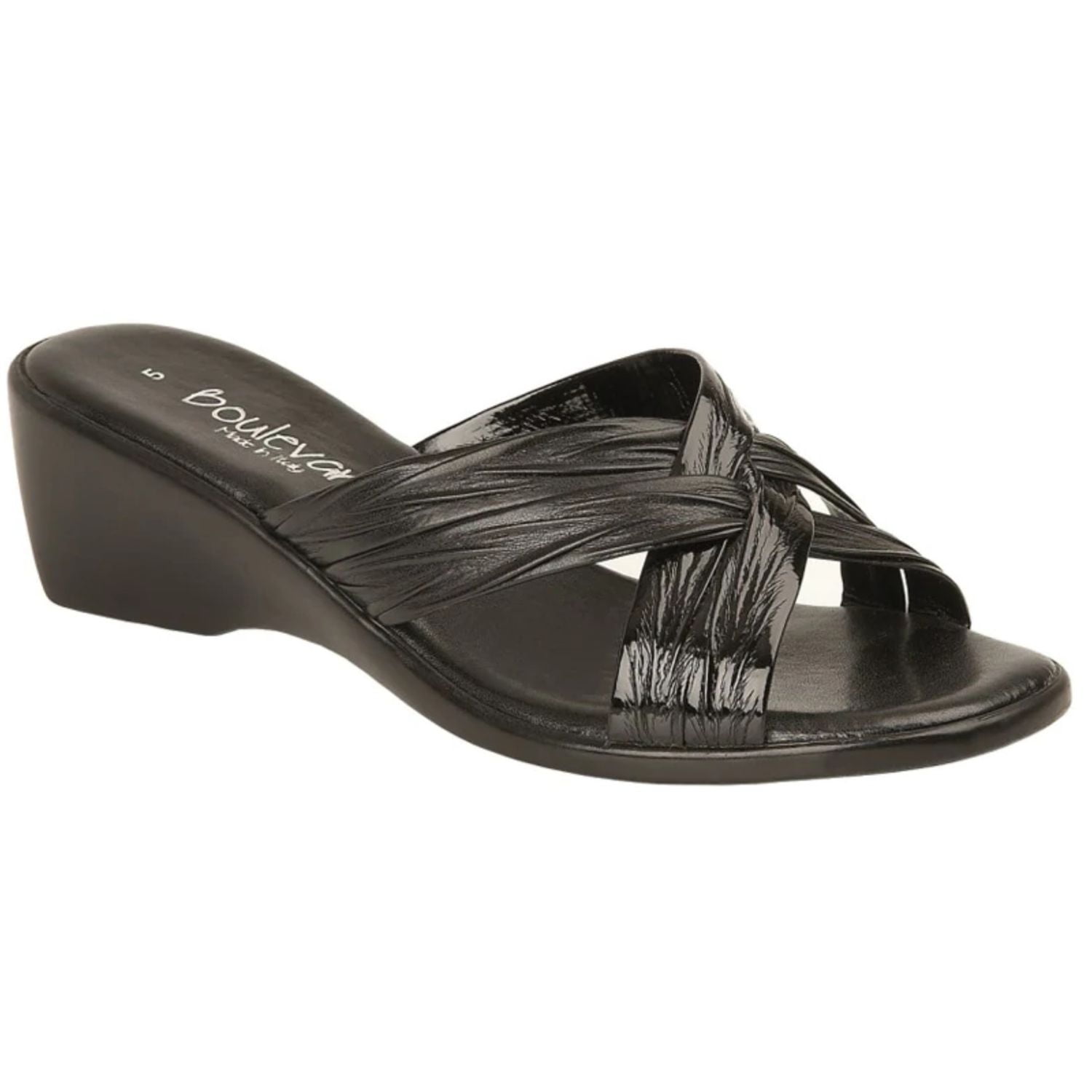 Boulevard Womens X Over Mule Sandals - Walmart.com