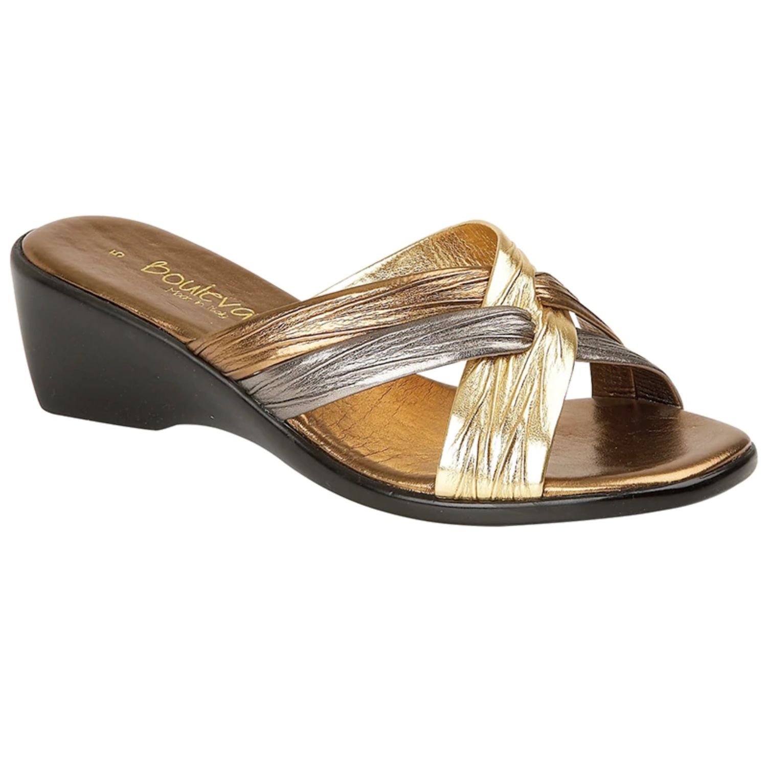 Boulevard Womens X Over Mule Sandals - Walmart.com