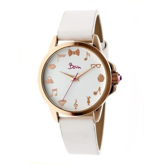 Boum Rendezvous Leather-Band Watch - Walmart.com
