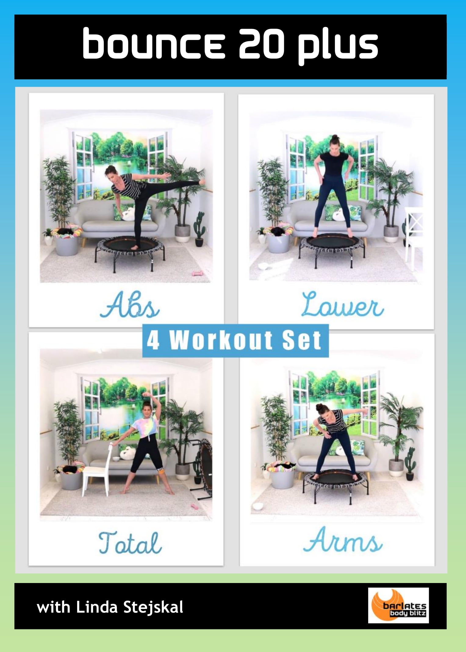 Bounce 20 Plus - 4 Workouts - Barlates Body Blitz - Walmart.com