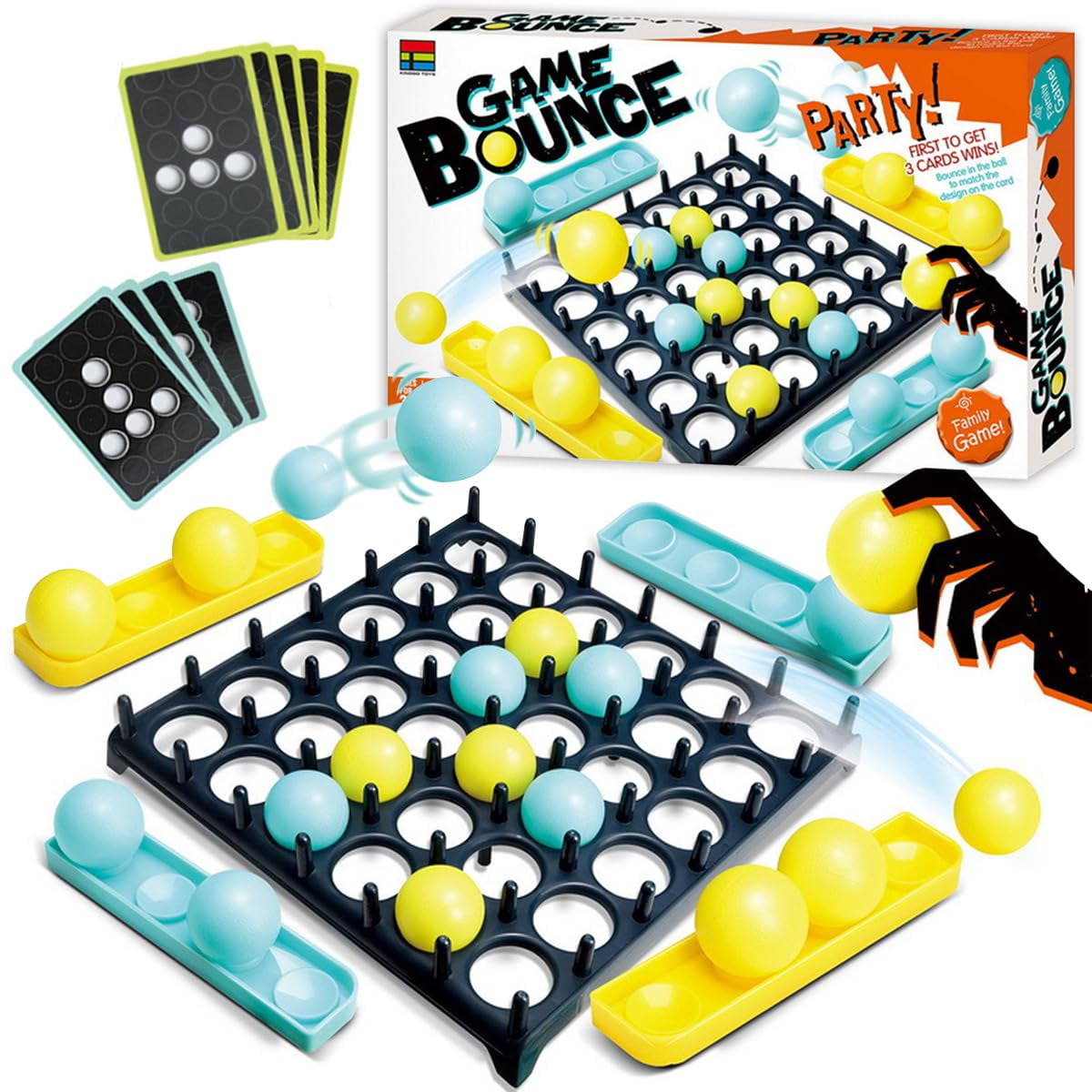 Bounce Ball Game with DHF10 Family,Adults,Teens and Children,Connect ...
