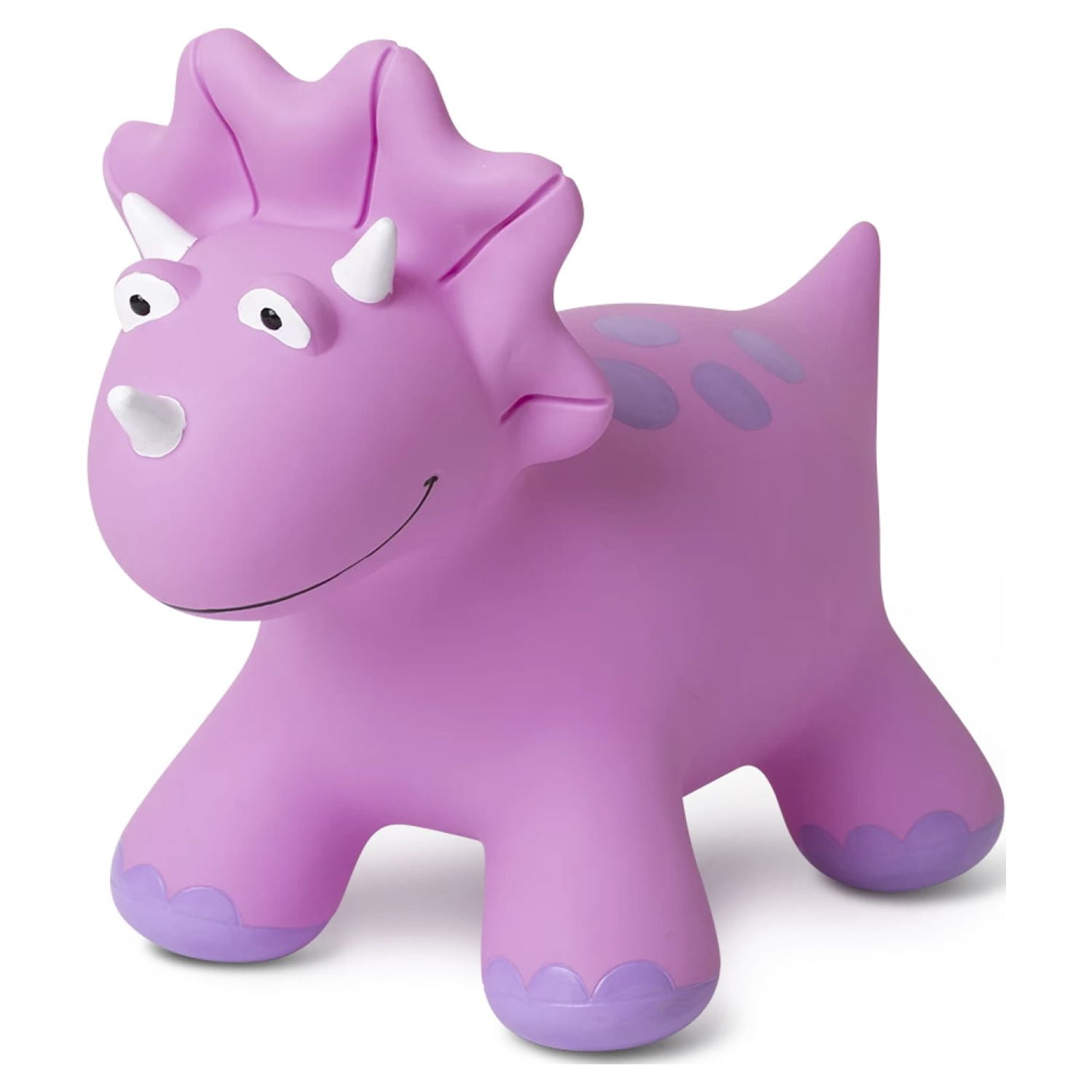 Bounce Buddies Triceratops Ride-on Inflatable Bouncer for Indoor ...