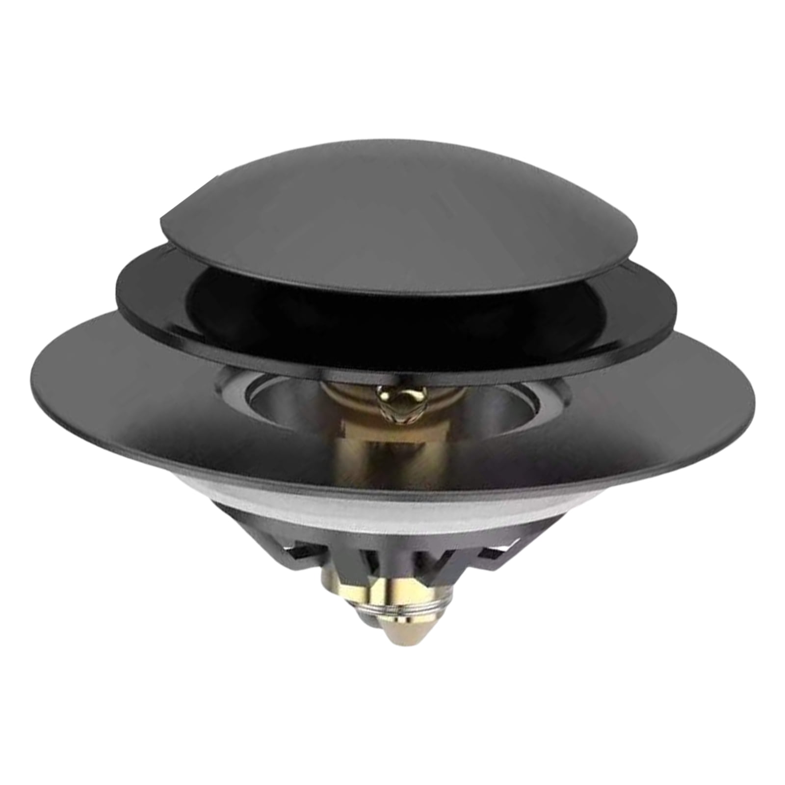 Bounce Drain Bathtub Water Sealing Plug Push Type Shower Drain Hair ...