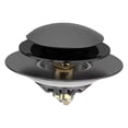 Bounce Drain Bathtub Water Sealing Plug Push Type Shower Drain Hair ...