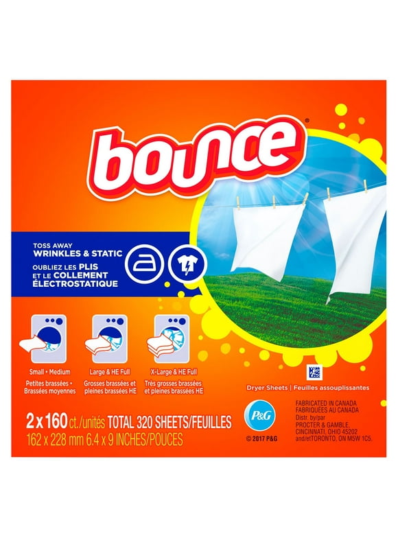 Bounce Dryer Sheets in Dryer Sheets - Walmart.com