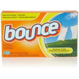 Bounce Outdoor Fresh Dryer Sheets, 40 Count, Less Ironing, Lint Control ...