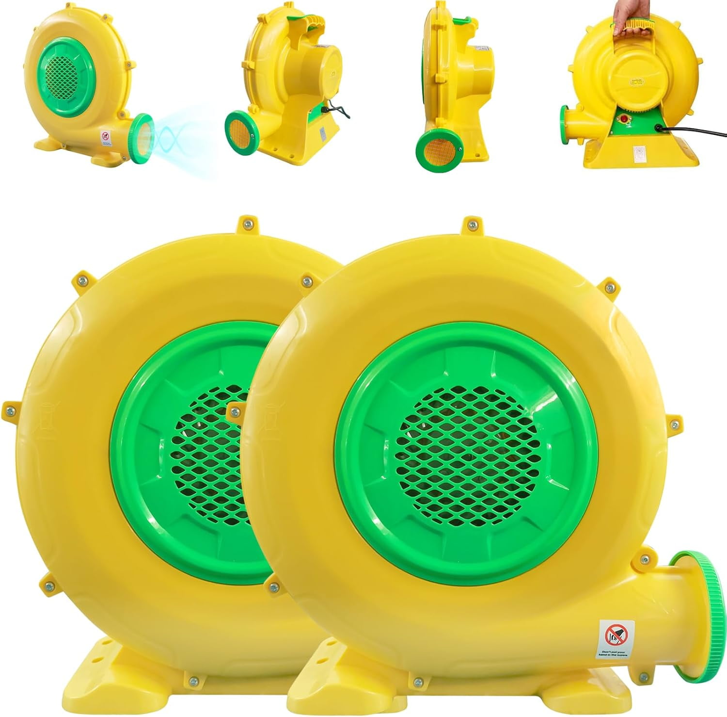 Bounce House Blower for Inflatables, 950W+480W Powerful Inflatable ...