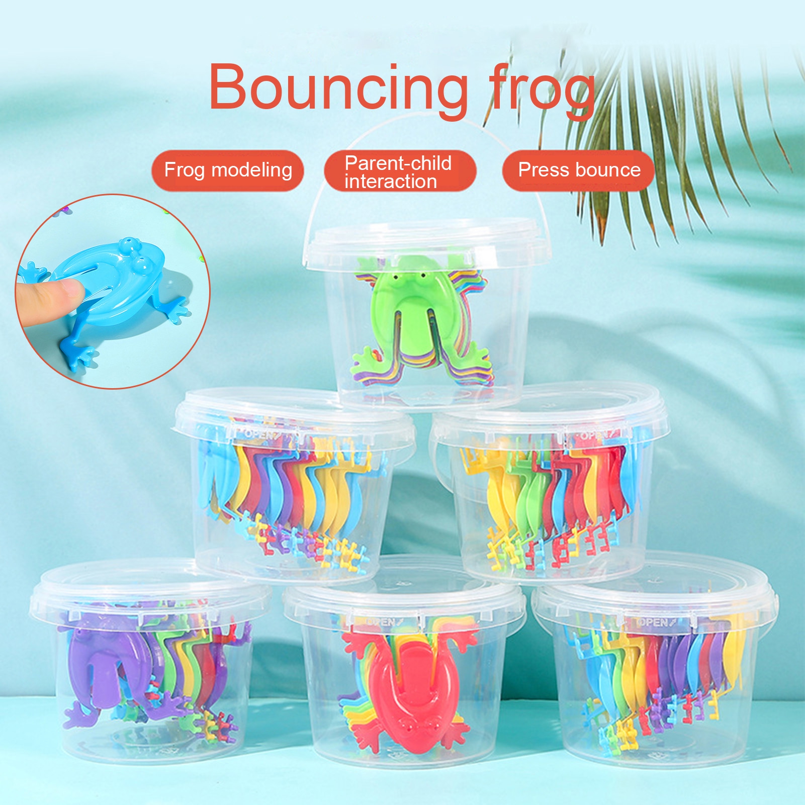 Bounce Jump Frog Toys - Fun Parent-Child Interaction Multiplayer ...