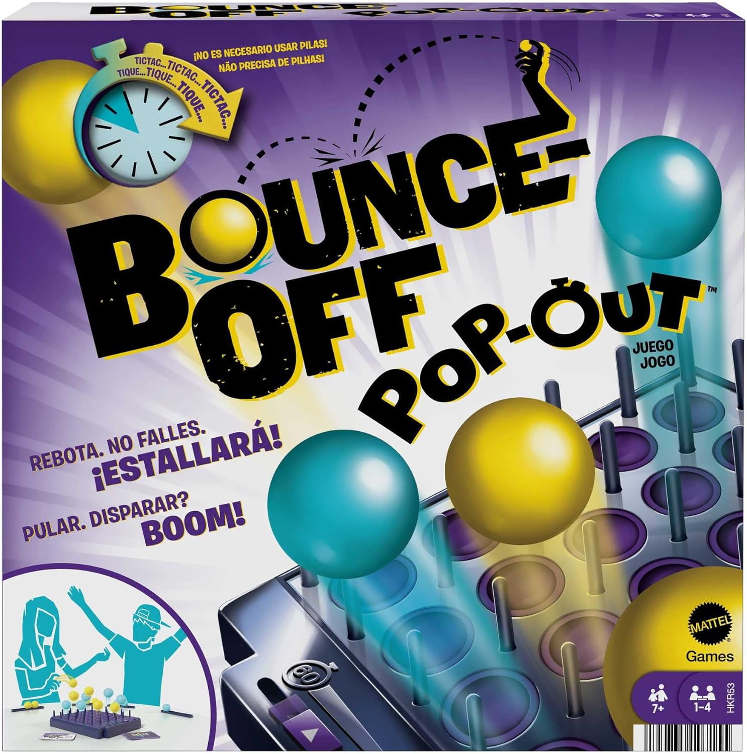 Bounce-Off Pop-Out Party Game for Family, Teens, Adults And Game Night ...