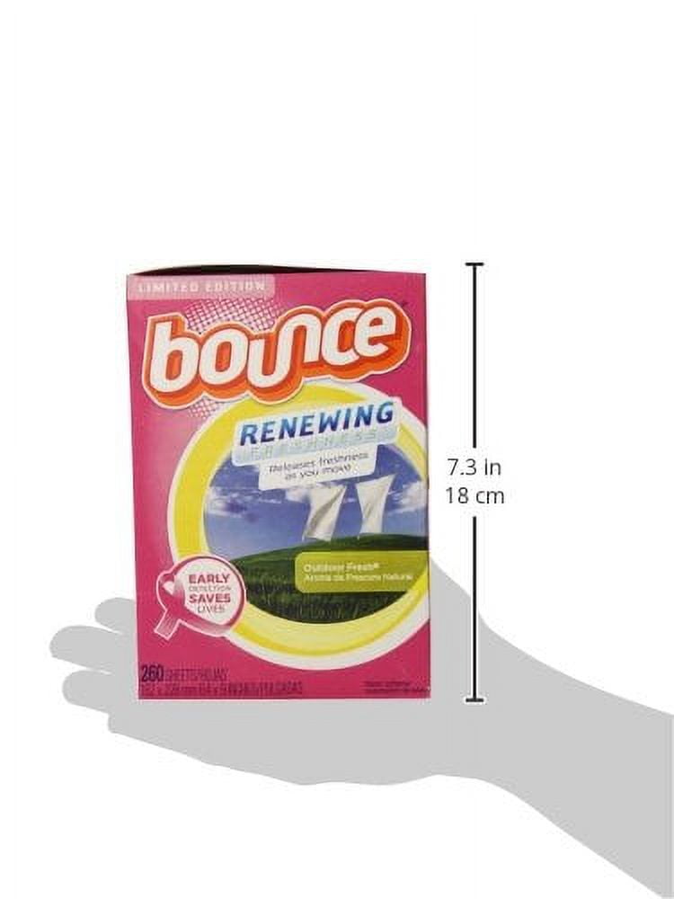 Bounce Outdoor Fresh (old version) - 260 Sheets - Walmart.com
