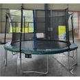 Bounce Pro 12ft Trampoline & Enclosure with Electron Laser Shooter Game ...