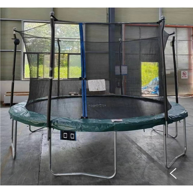 Bounce Pro 12ft Trampoline & Enclosure with Electron Laser Shooter Game ...