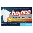 Bounce WrinkleGuard Mega Dryer Sheets, 80 Count, Outdoor Fresh Scent ...