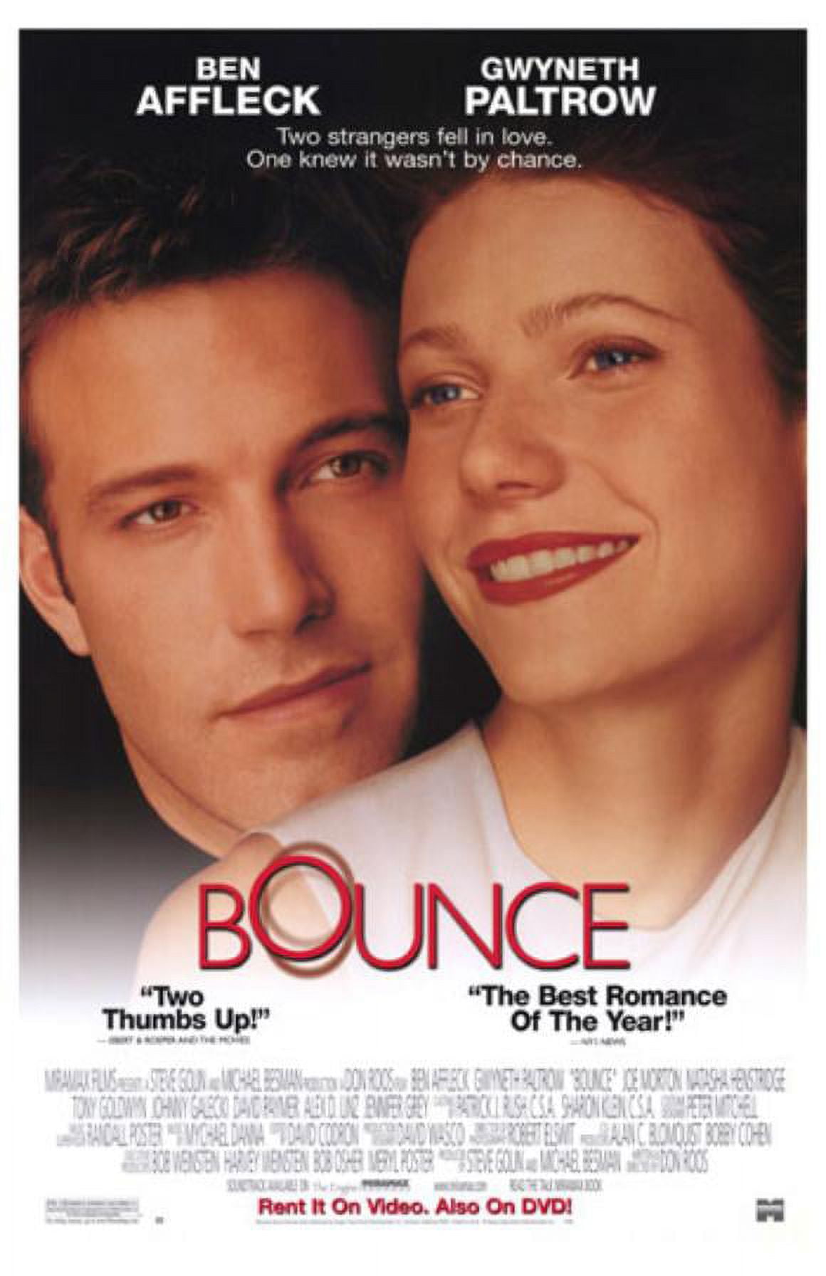Bounce - movie POSTER (Style A) (27" x 40") (2000) - Walmart.com