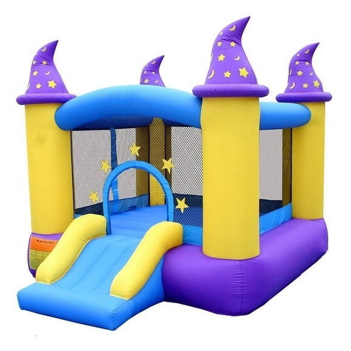 Bounceland Wizard Magic Bounce House - Jumping Castle for Kids Ages 3-8 ...