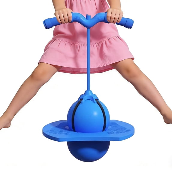 Bouncing Ball With Handle, Bounce Jump Trick Board, Fun Anti-Slip Stick ...