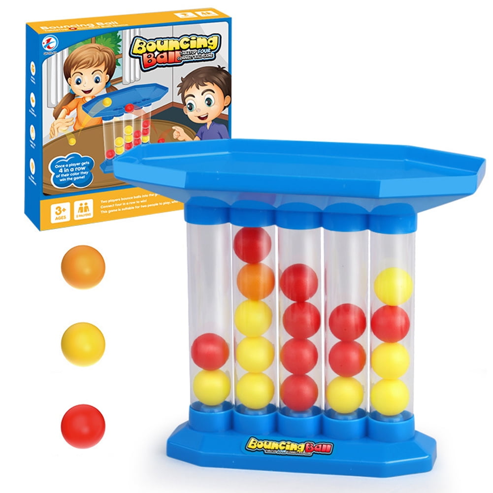 Bouncing Balls Board Game 2-4 Players Bouncing Ball Game Table Jumping ...