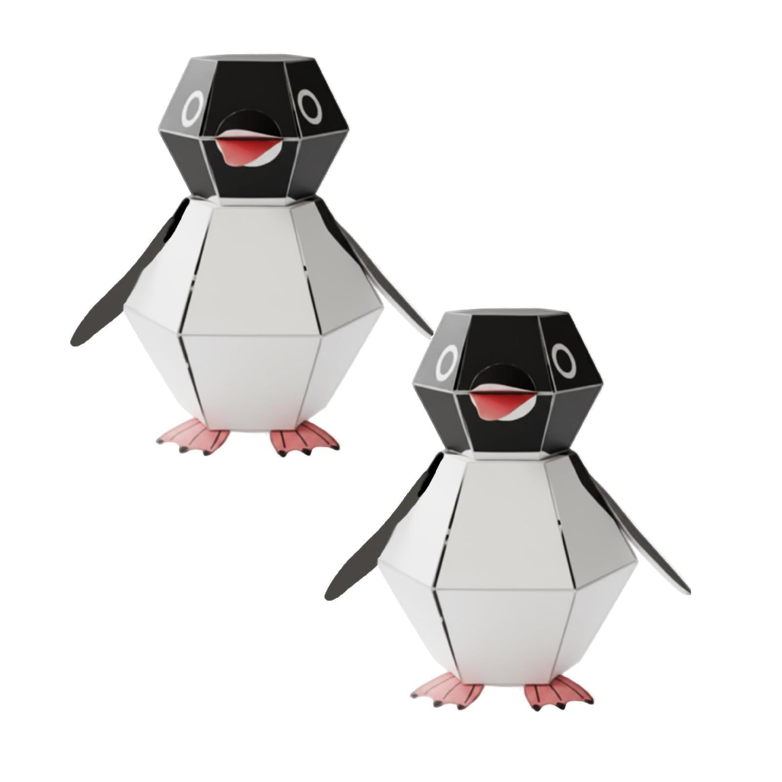 Bouncing Buddy Penguin Craft Kit, Penguin Paper Craft Kit for DIY Arts ...