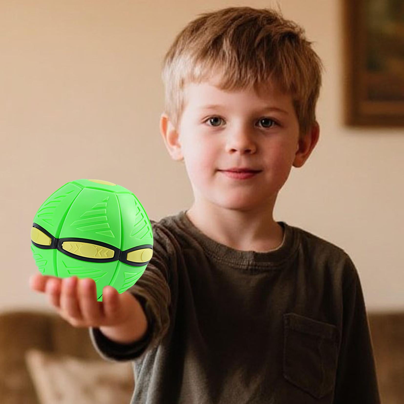 Bouncing Metaball Flying Saucer, Magic Metaball,Light-Up Boomerang Disc for All Ages ...