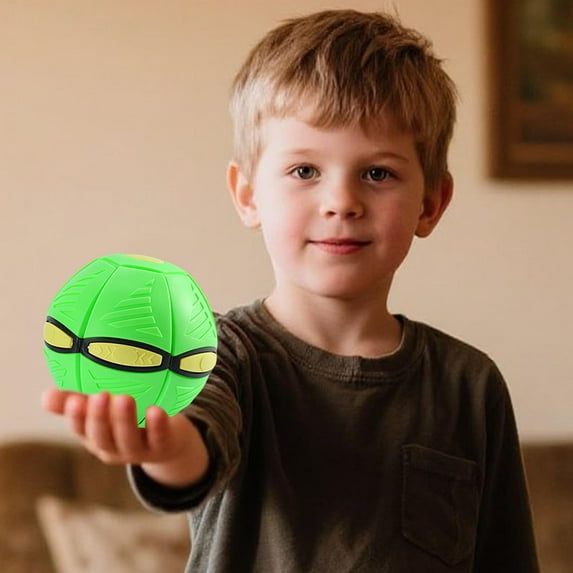 Bouncing Metaball Flying Saucer, Magic Metaball,Light-Up Boomerang Disc for All Ages ...