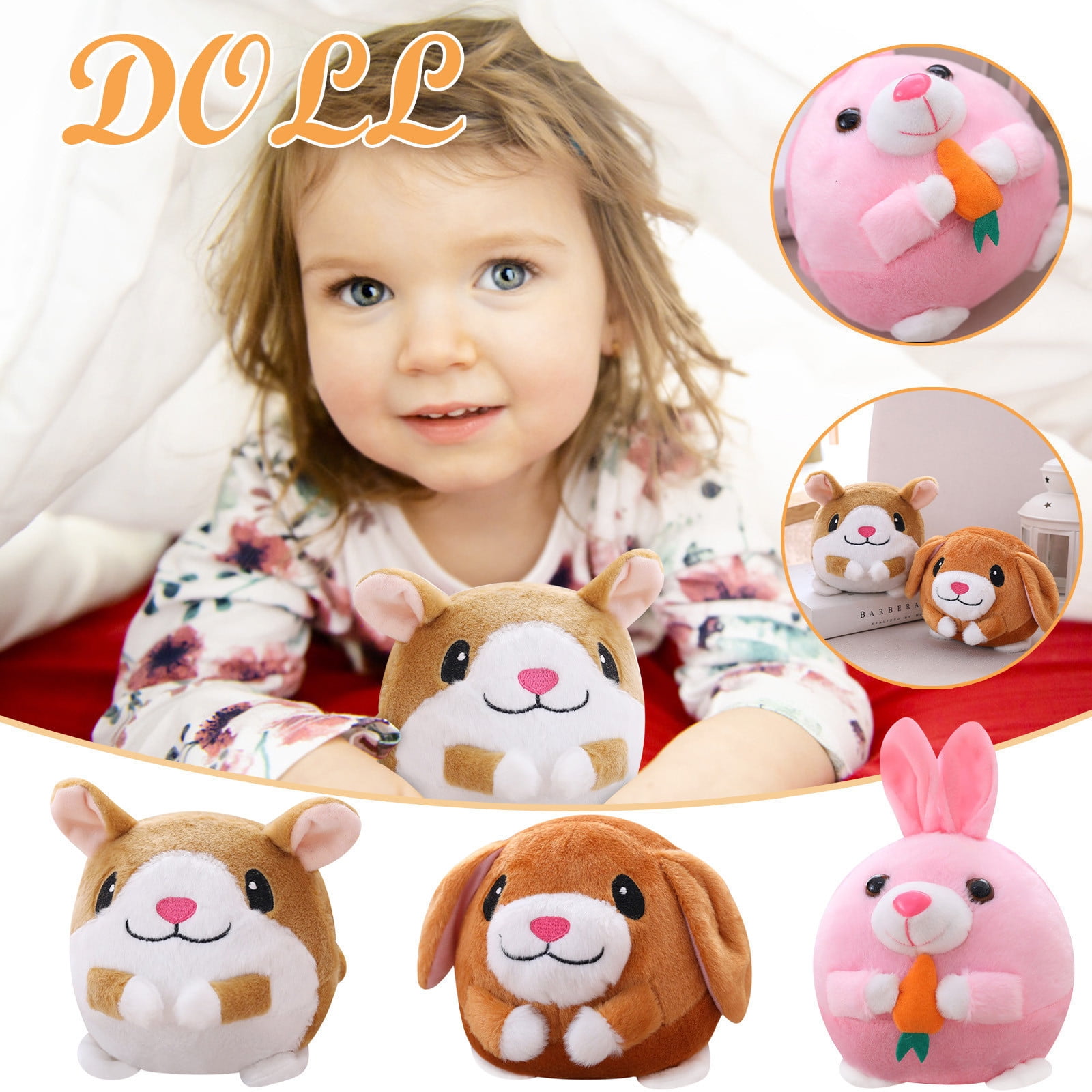 Bouncing Usb Ball, Interactive Gift, Led Light, Kids Toys, Office Desk ...