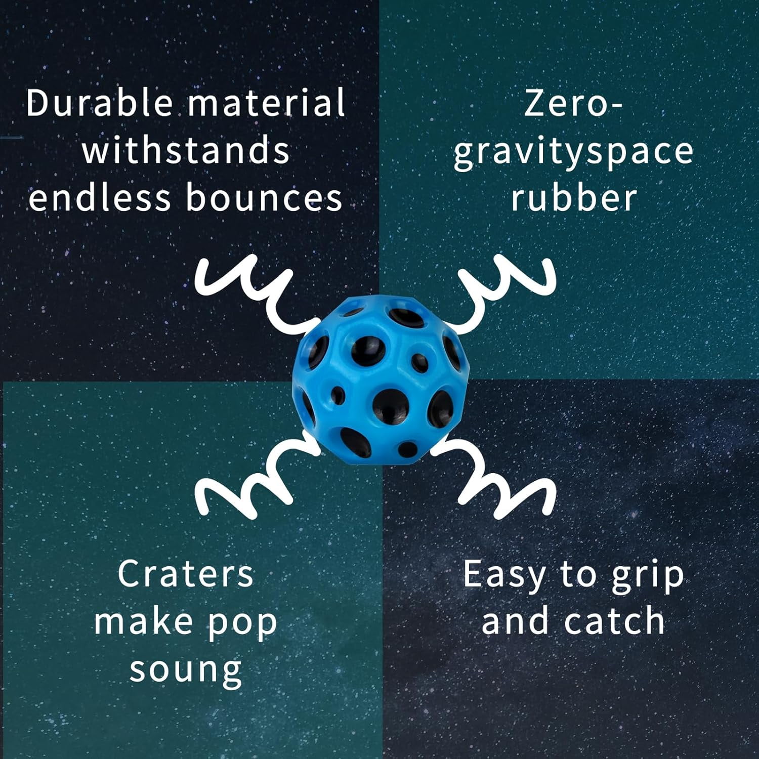 Bouncy Balls for Kids, Super High Jumping Ball, Athlete Training Ball ...