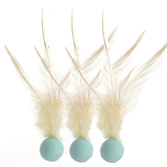 Bouncy Cat Toys Interactive Rubber Balls | Indoor Outdoor Pet Play ...