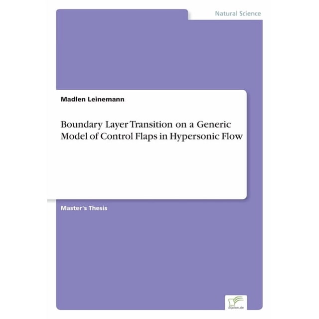 Boundary Layer Transition on a Generic Model of Control Flaps in ...