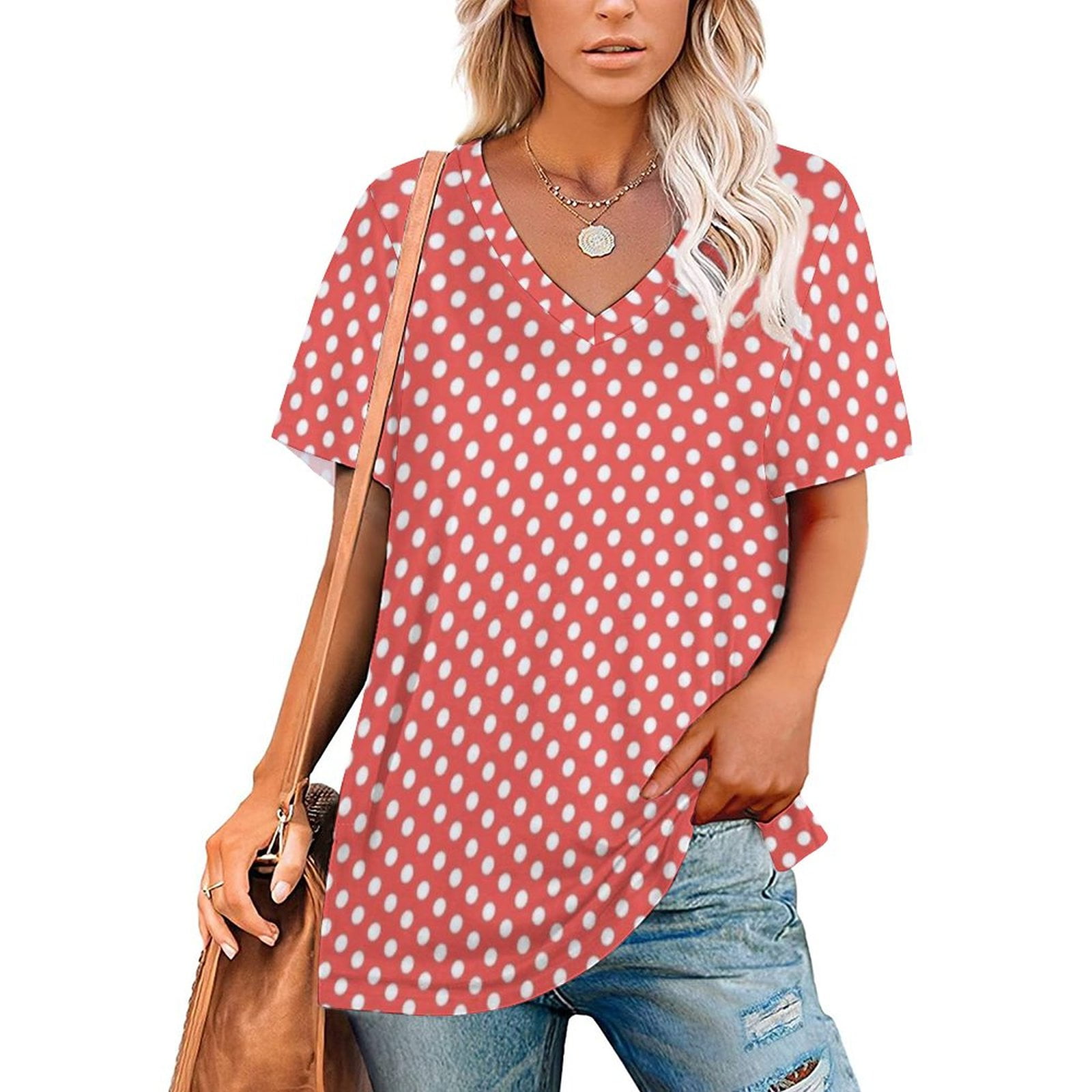 Bounding New Fashion Zip Off Shoulder Top Short-Sleeve Women Shirt ...
