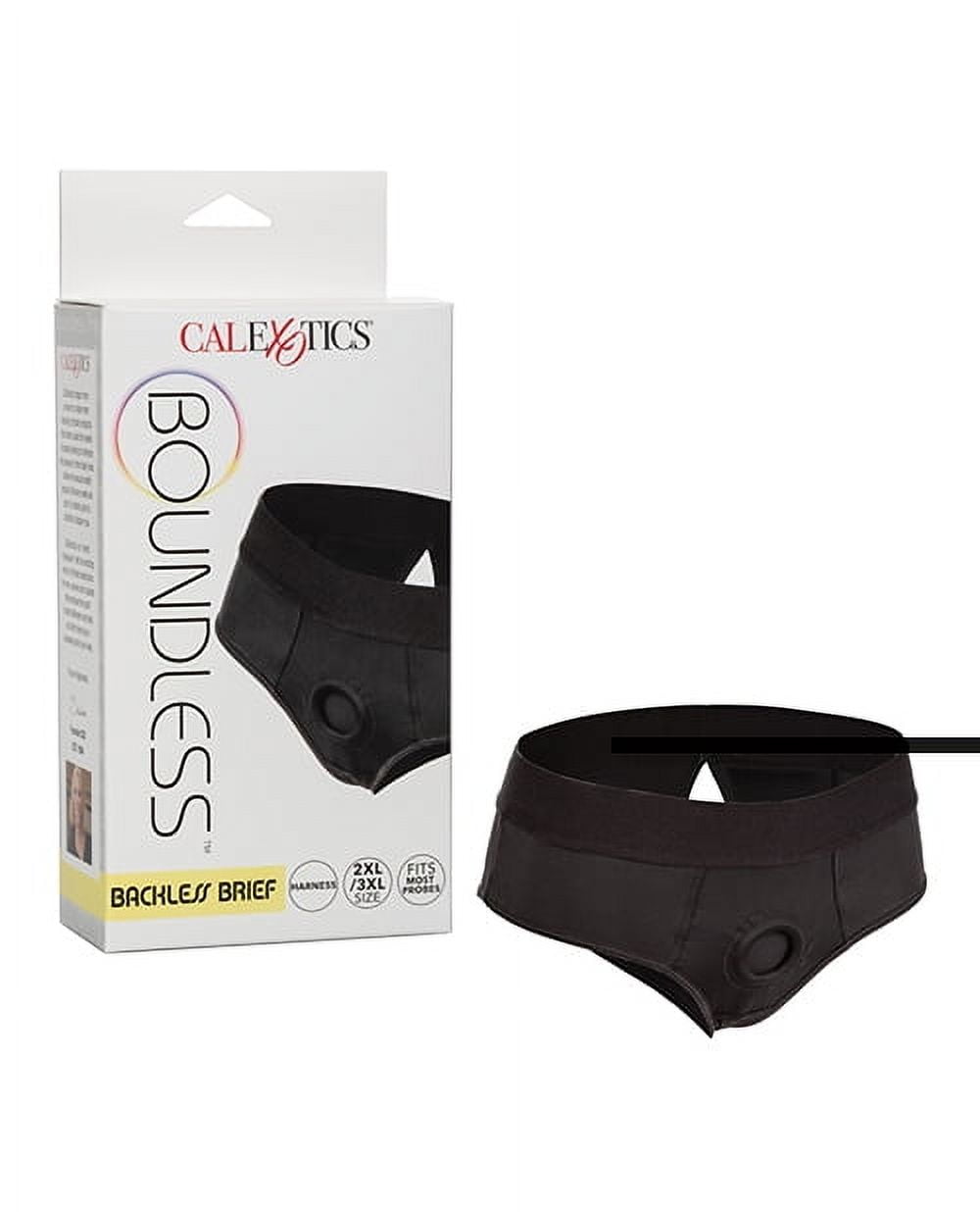 Boundless Backless Brief 2xl/ 3xl Harness Black - Walmart.com