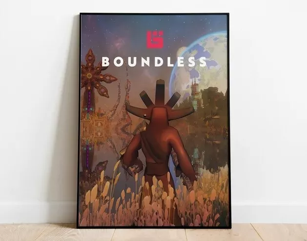 Boundless Poster Print Gaming Poster Room Decor Wall Decor Gaming Decor NO FRAMED POSTER, Home ...