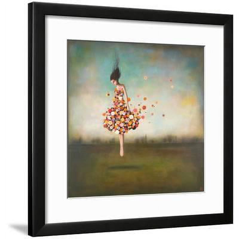 Boundlessness in Bloom, Botanical Figurative Framed Art Print Wall Art ...
