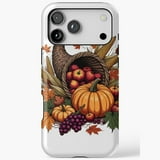 Bountiful Thanksgiving Cornucopia Harvest Horn iPhone 11 through 17 Pro ...