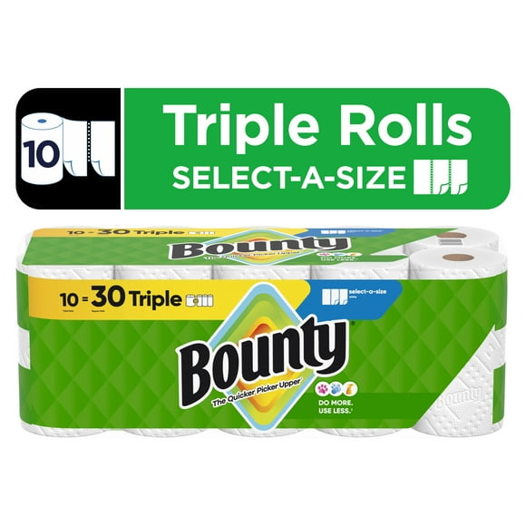 Bounty Select-a-Size Paper towels in Bounty - Walmart.com