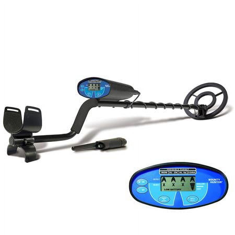 Bounty Hunter QSIGWP Quick Silver Metal Detector with Pin Pointer ...