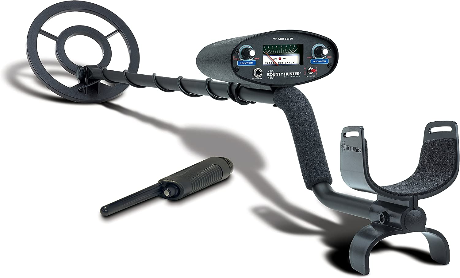 Bounty Hunter Lone Star Metal Detector - Walmart.com
