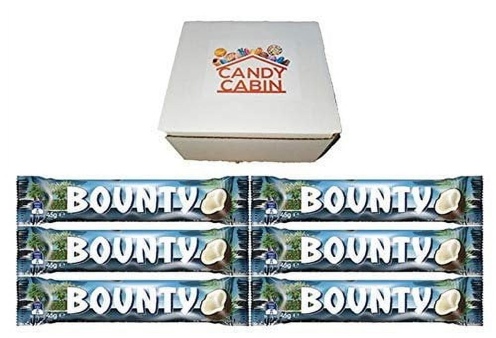 Bounty Milk Chocolate Coconut, 57g Candy Bar, Multiple Pack Box by ...