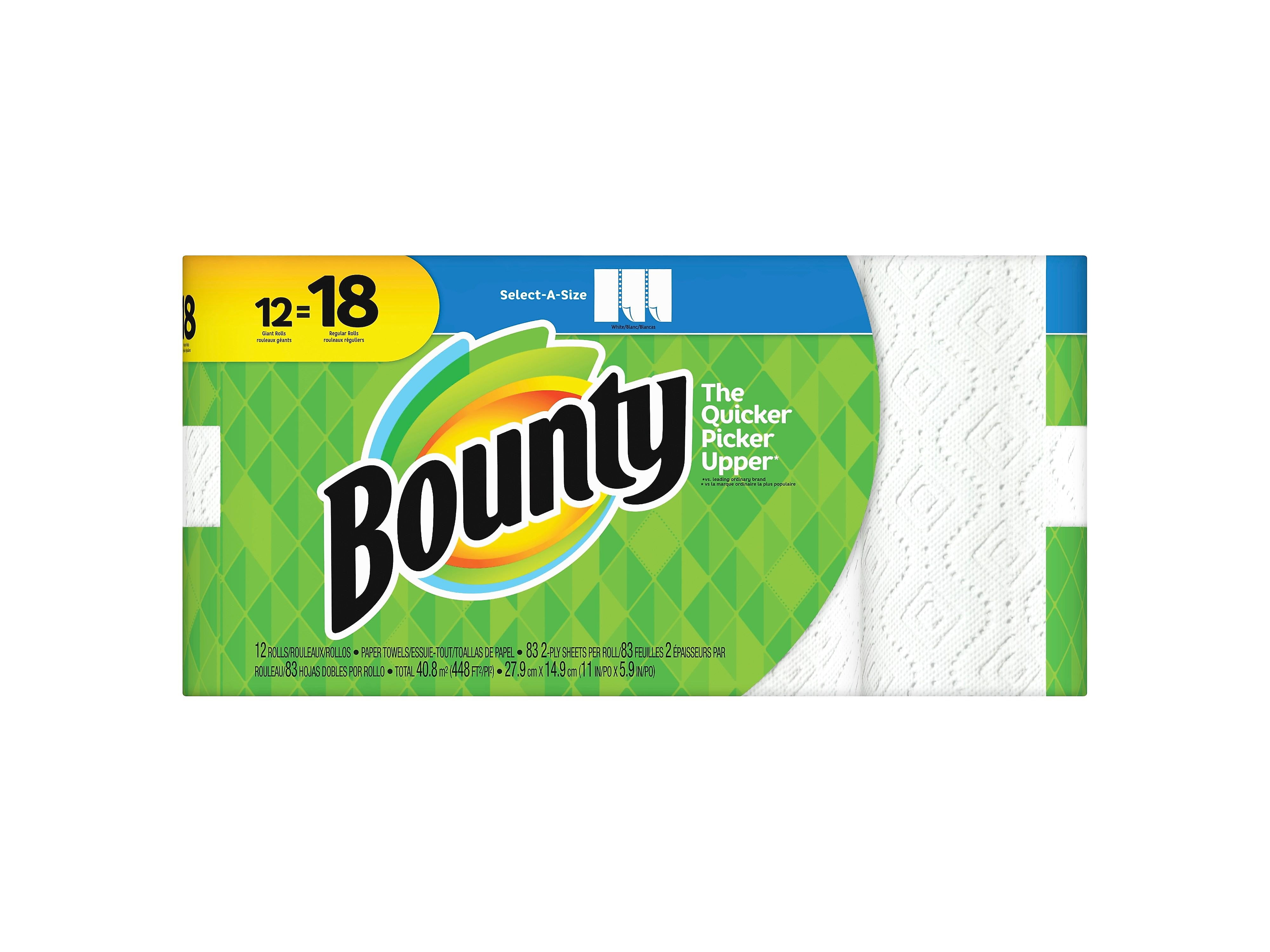 Bounty Towel,Bounty,Sas,12gr 74795 - Walmart.com