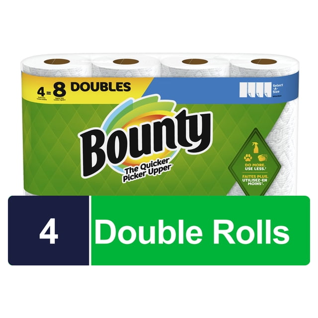 Bounty Select-A-Size Paper Towels, Extra Strong, Every Day Better Value ...
